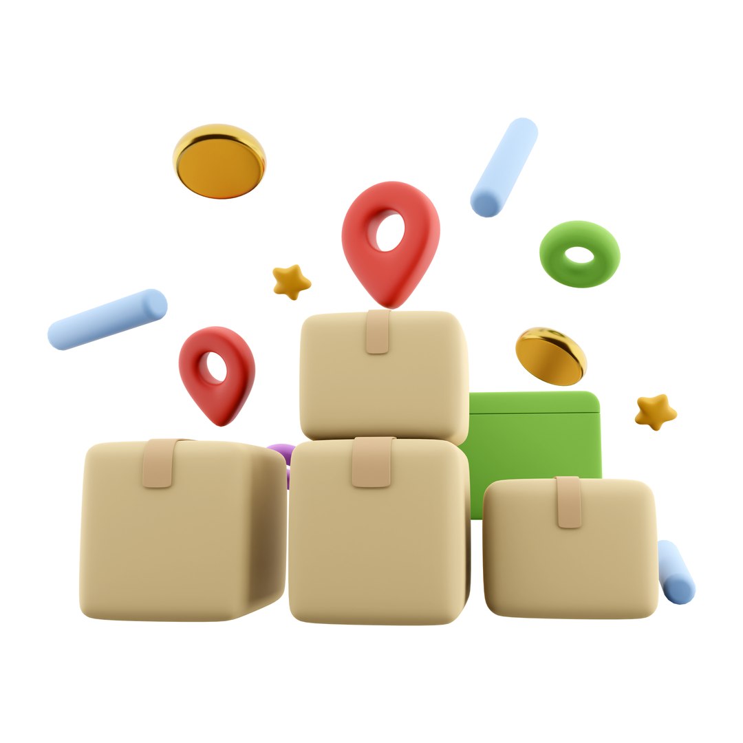 3D Delivery Icon - TurboSquid 2045487