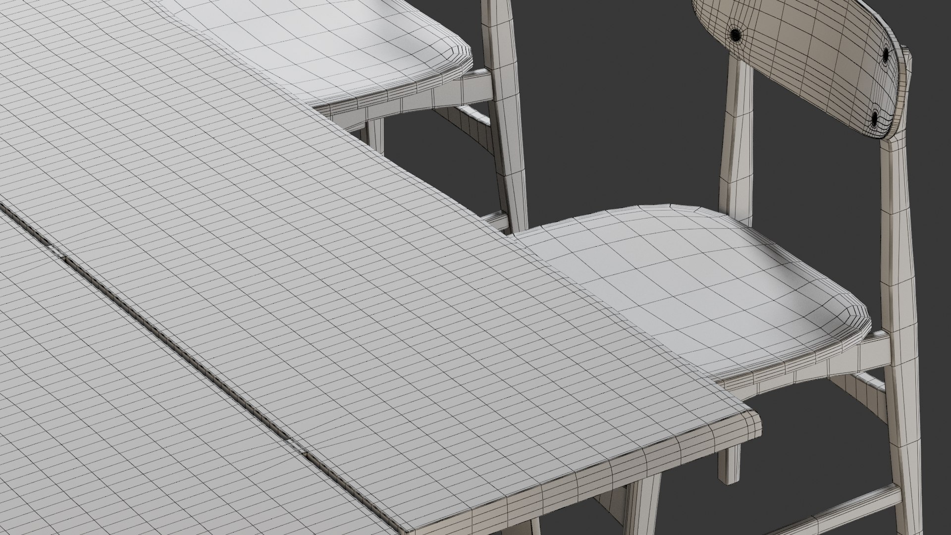 3D realistic dining table yukon - TurboSquid 1537586