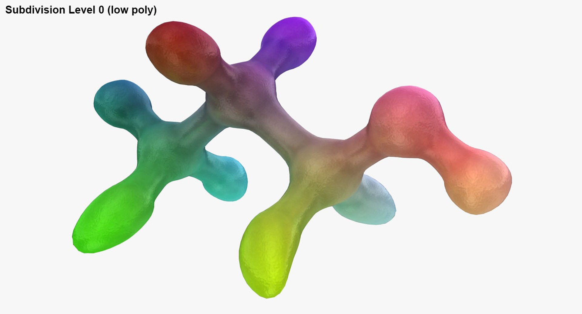 1-propanol 2 3d Model