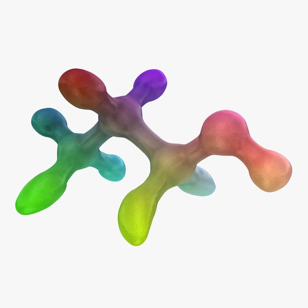 1-propanol 2 3d model