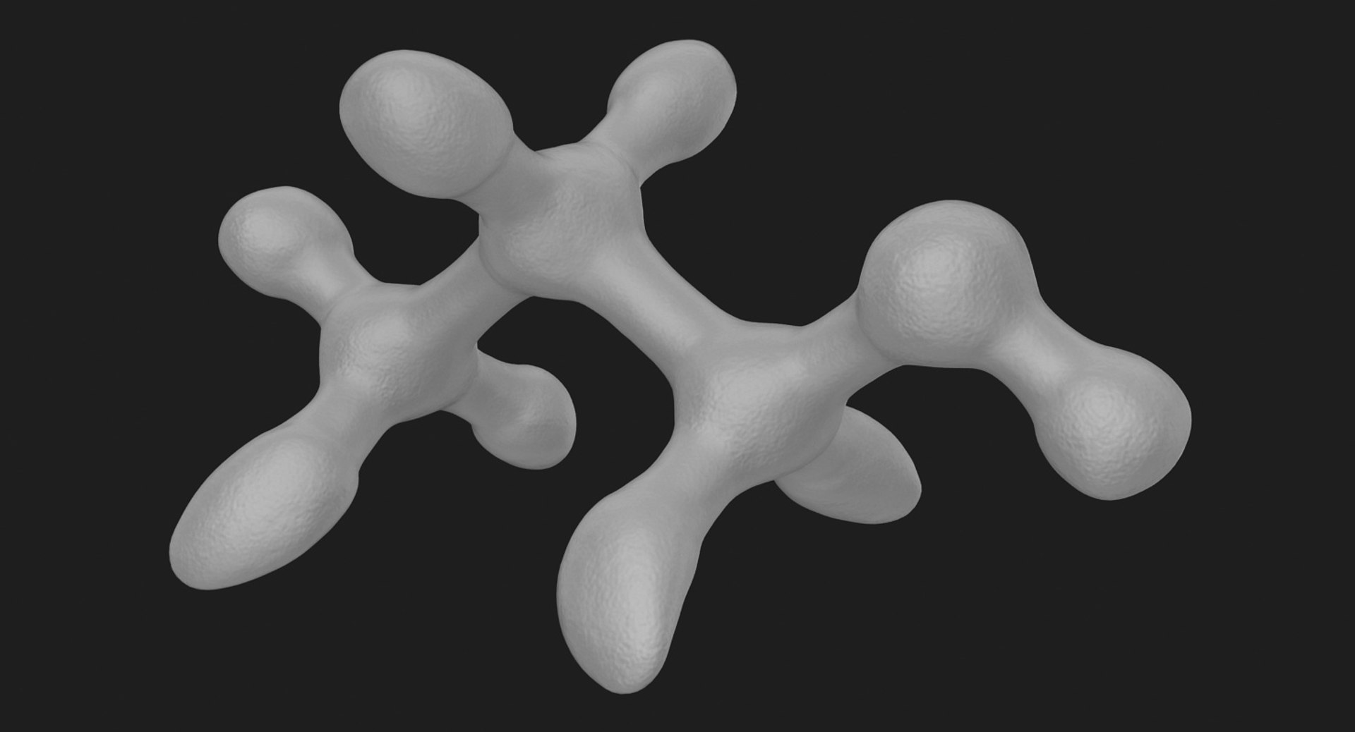 1-propanol 2 3d Model