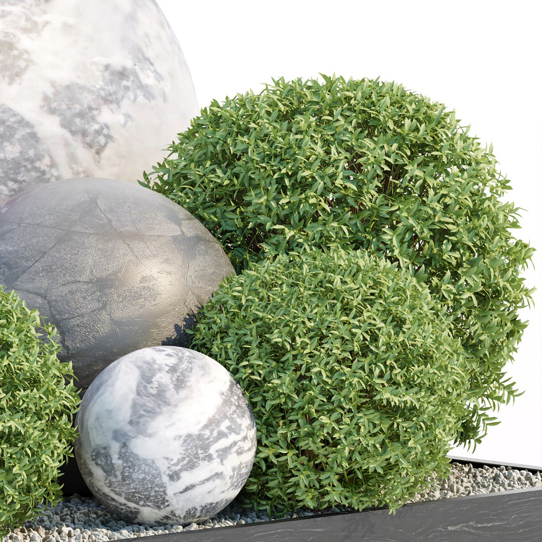 3D Outdoor garden set collection vol 172 model - TurboSquid 2003235