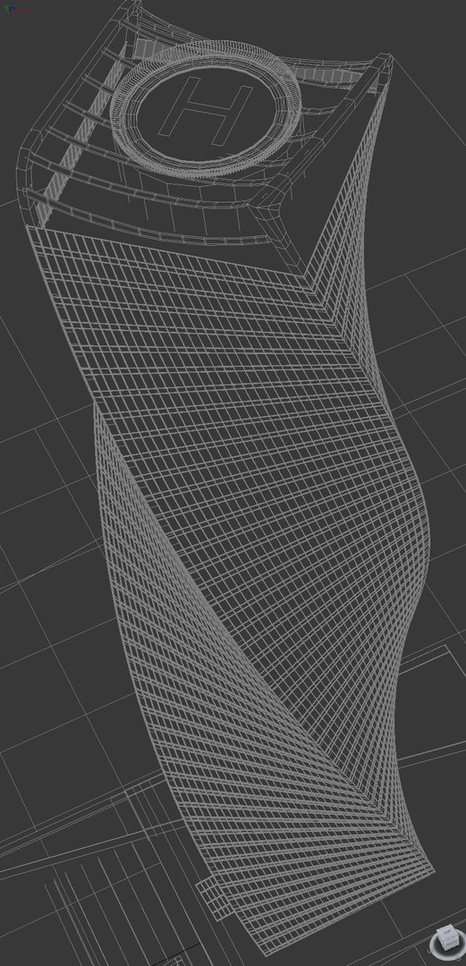 3d Evolution Tower Skyscraper
