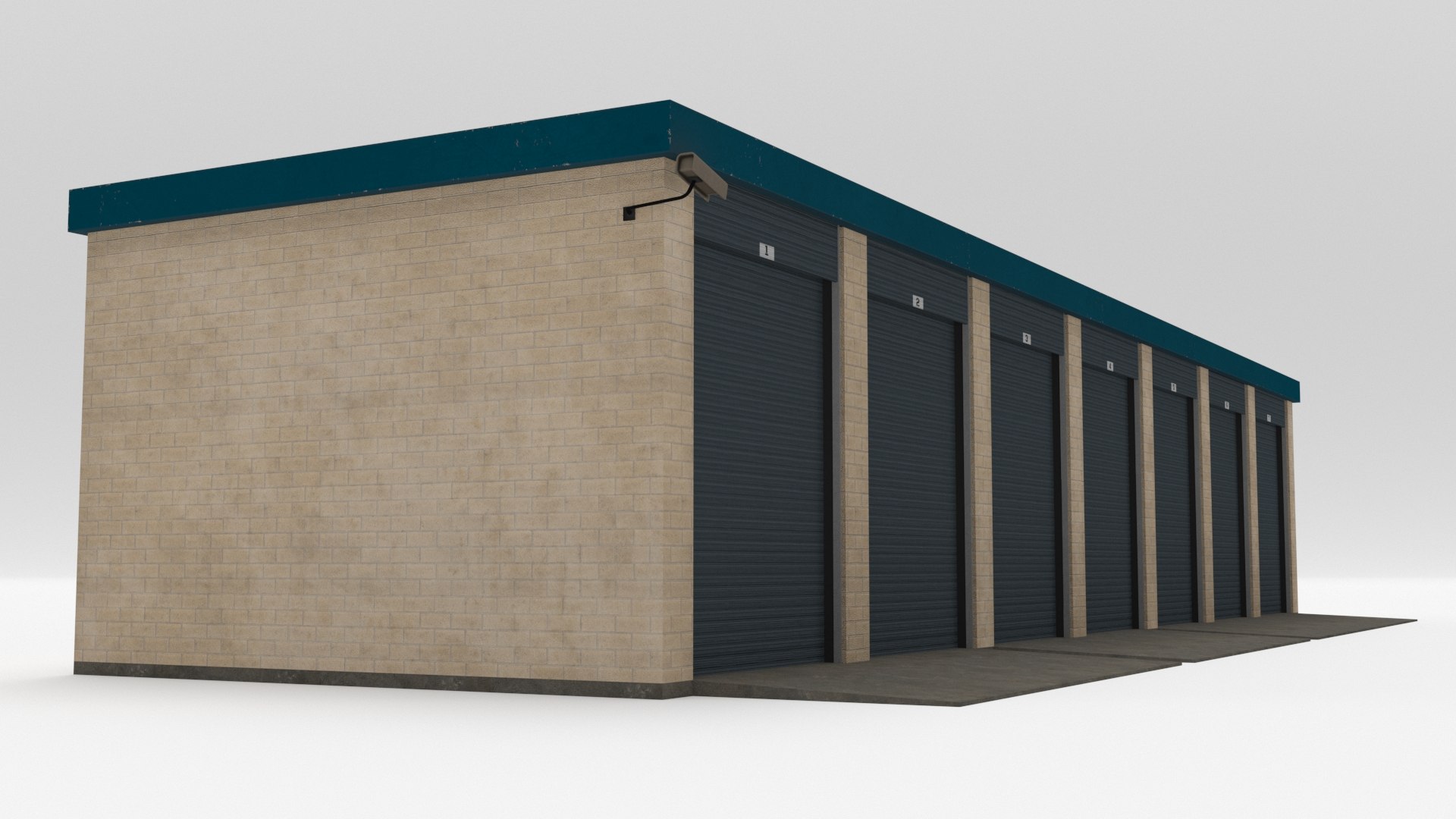Storage Unit 3D Model - TurboSquid 1837917