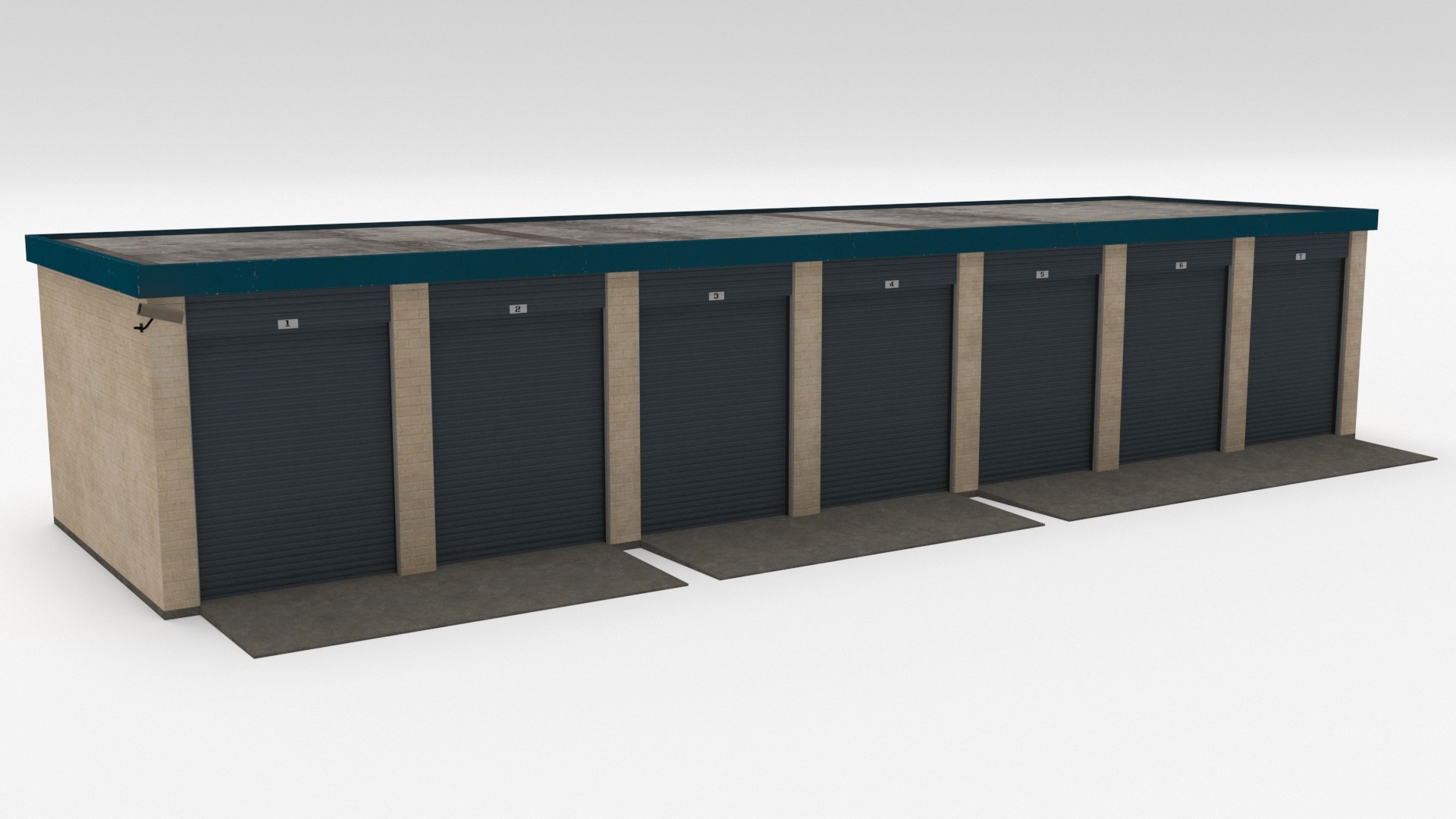 Storage Unit 3D model - TurboSquid 1837917