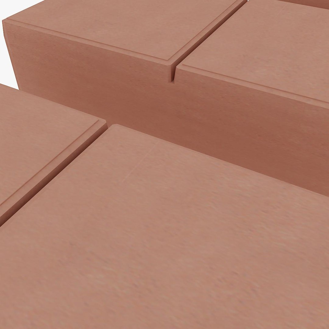 Klinker Bricks 3d Model