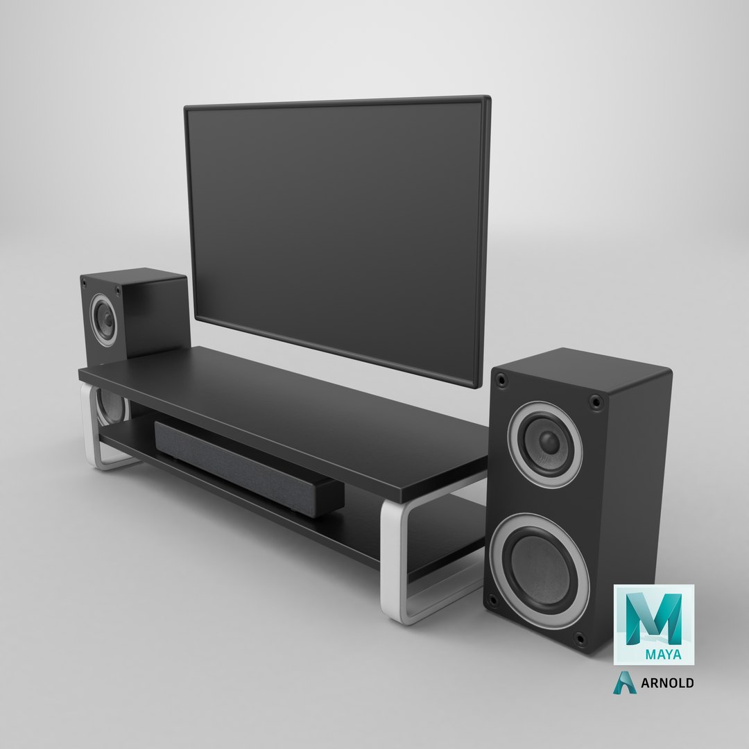 TV Unit 02 3D Model - TurboSquid 2371234