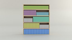 Bookcase 3D Models for Download | TurboSquid