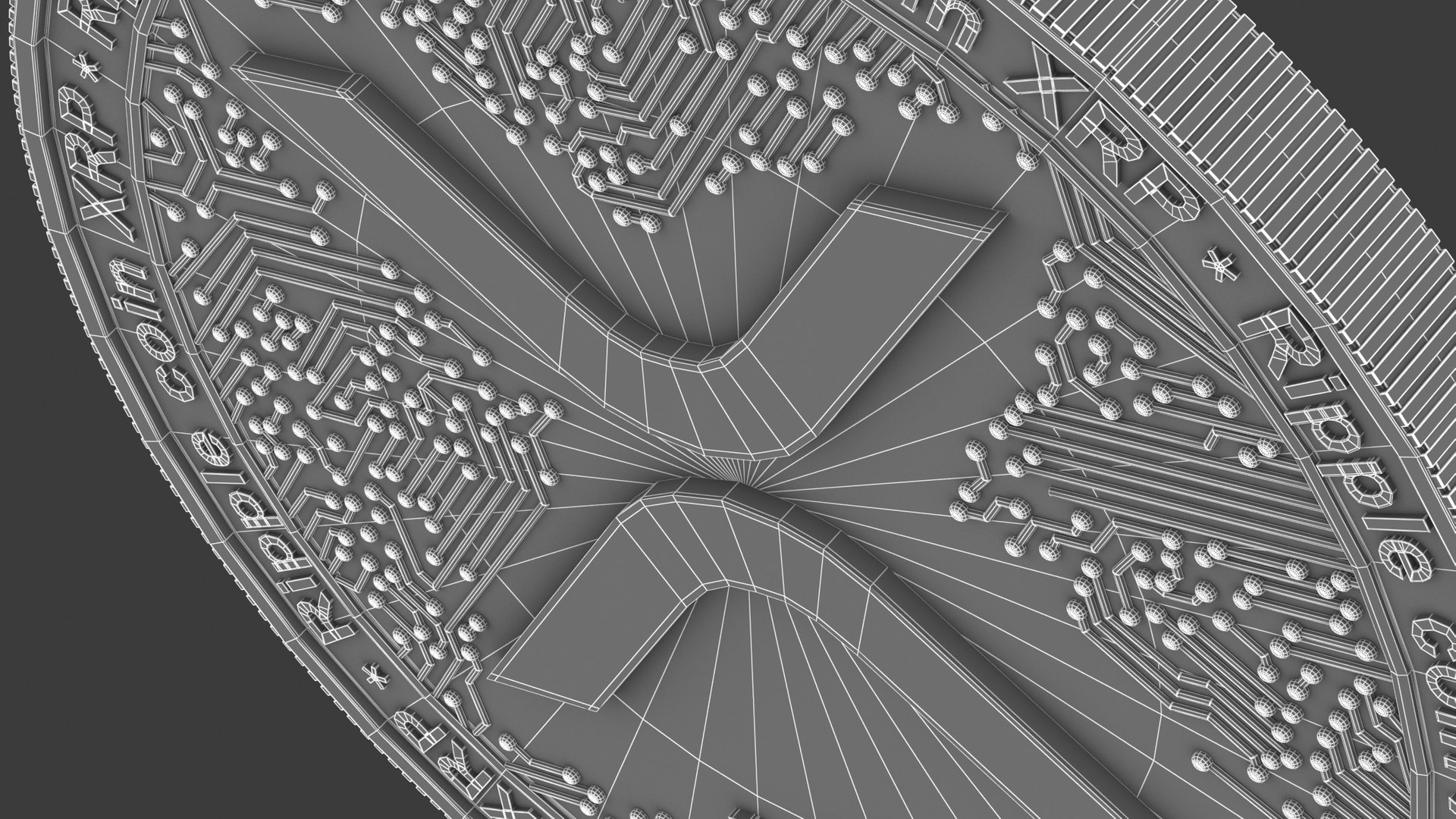 XRP Coin 3D - TurboSquid 1746524