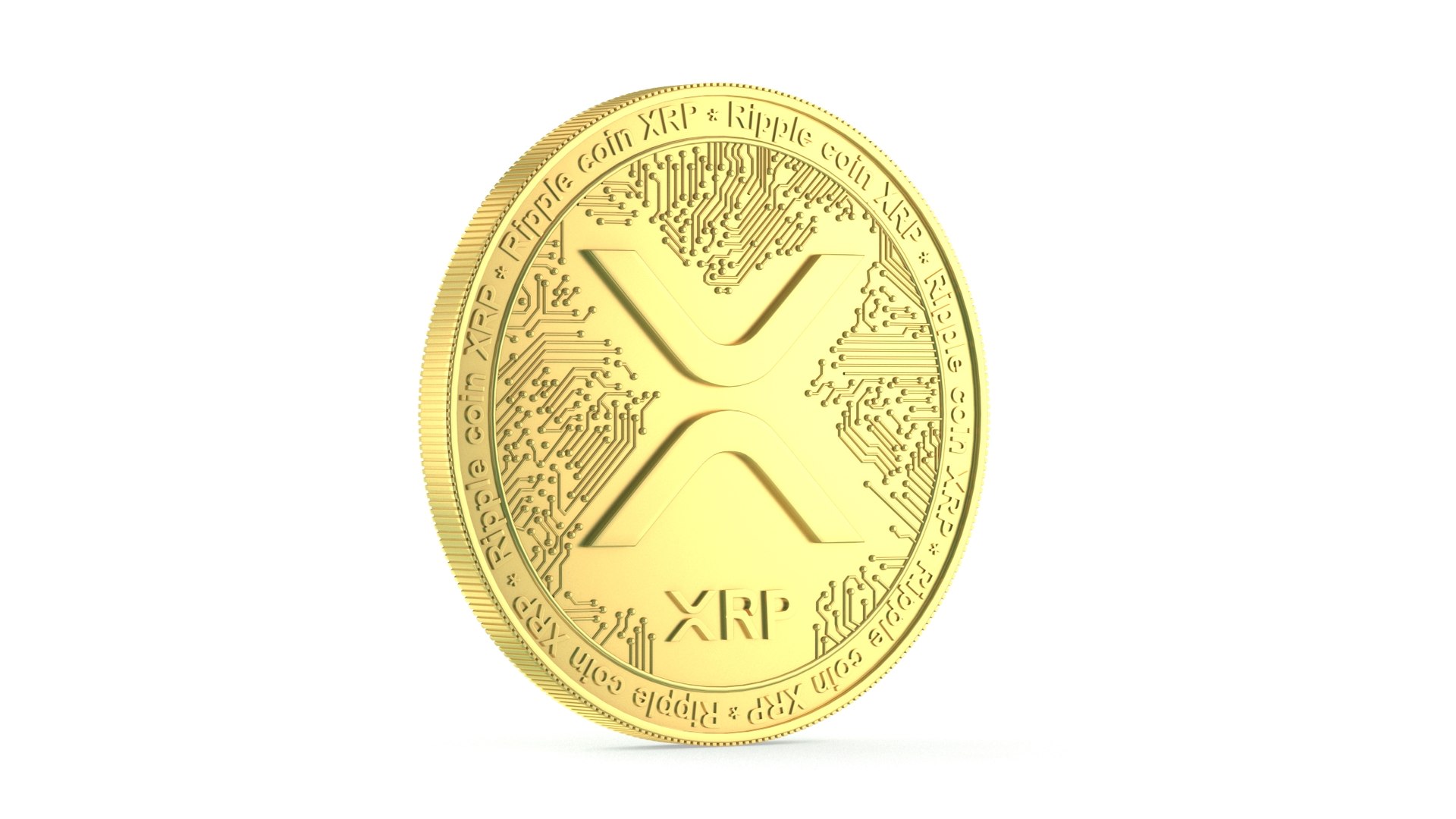 XRP Coin 3D - TurboSquid 1746524