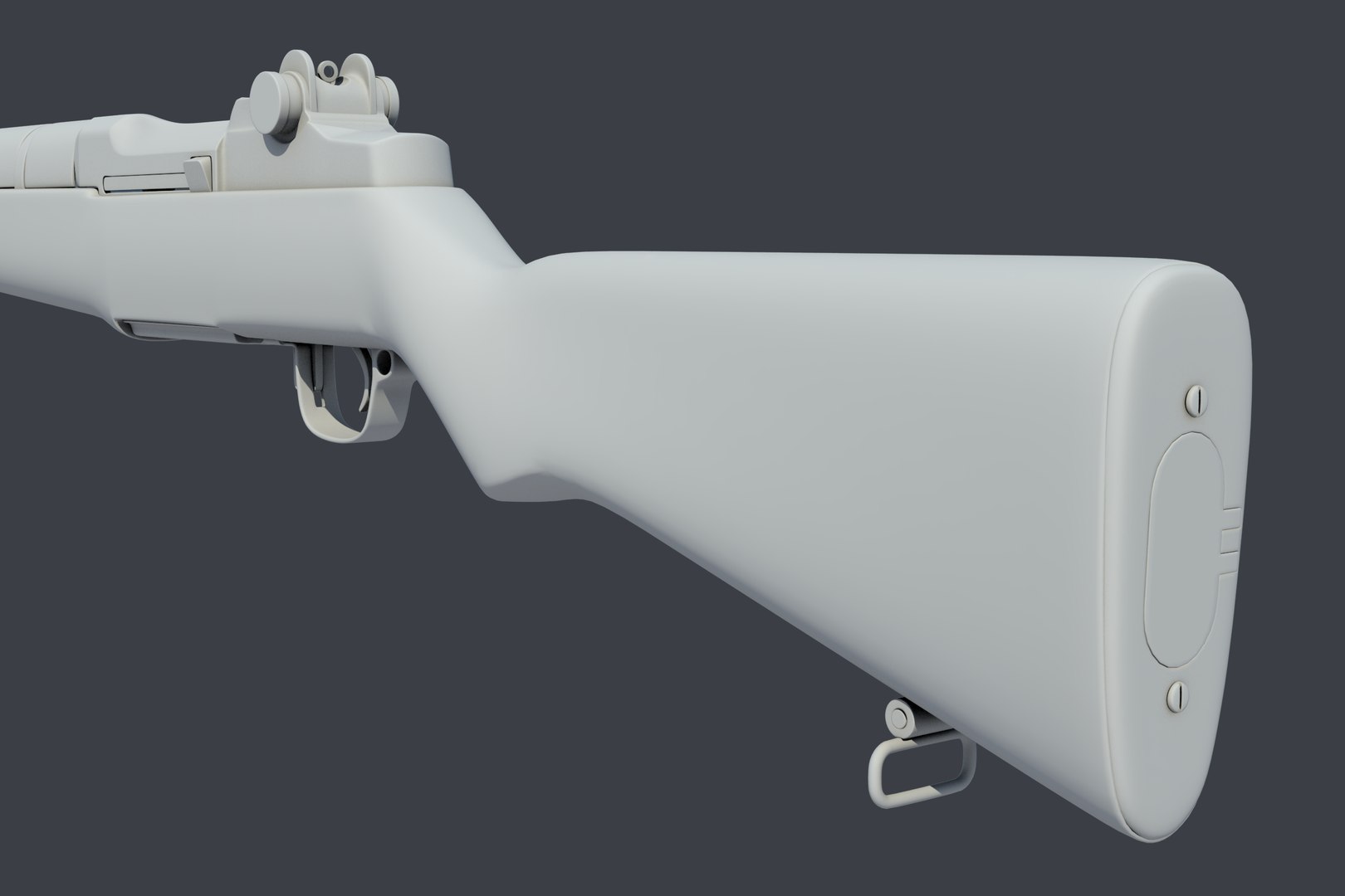 3D Model Rifle Garand M1 - TurboSquid 1358028