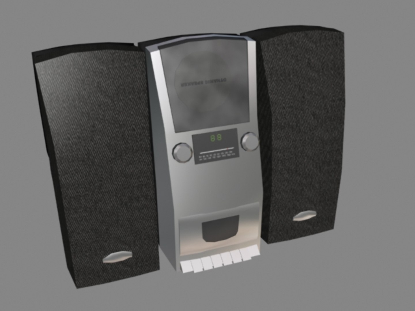 Free Box Cd Player 3d Model