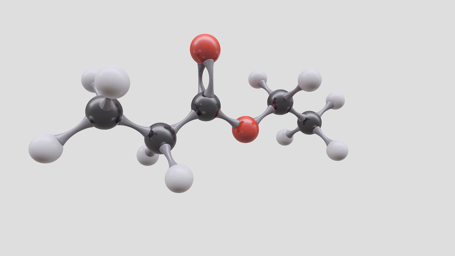 Ethyl Propionate Molecule With PBR 4K 8K 3D - TurboSquid 1943691