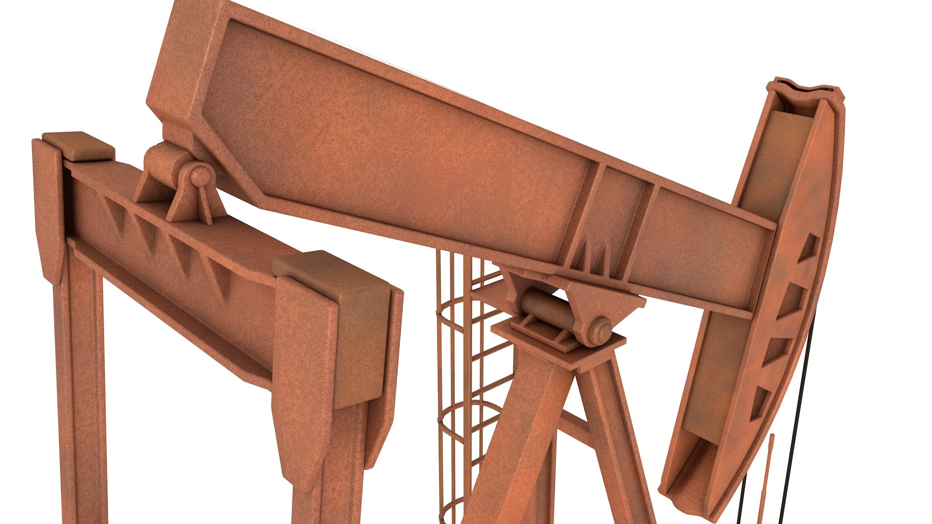 3D Oil Pump Jack - TurboSquid 1952920