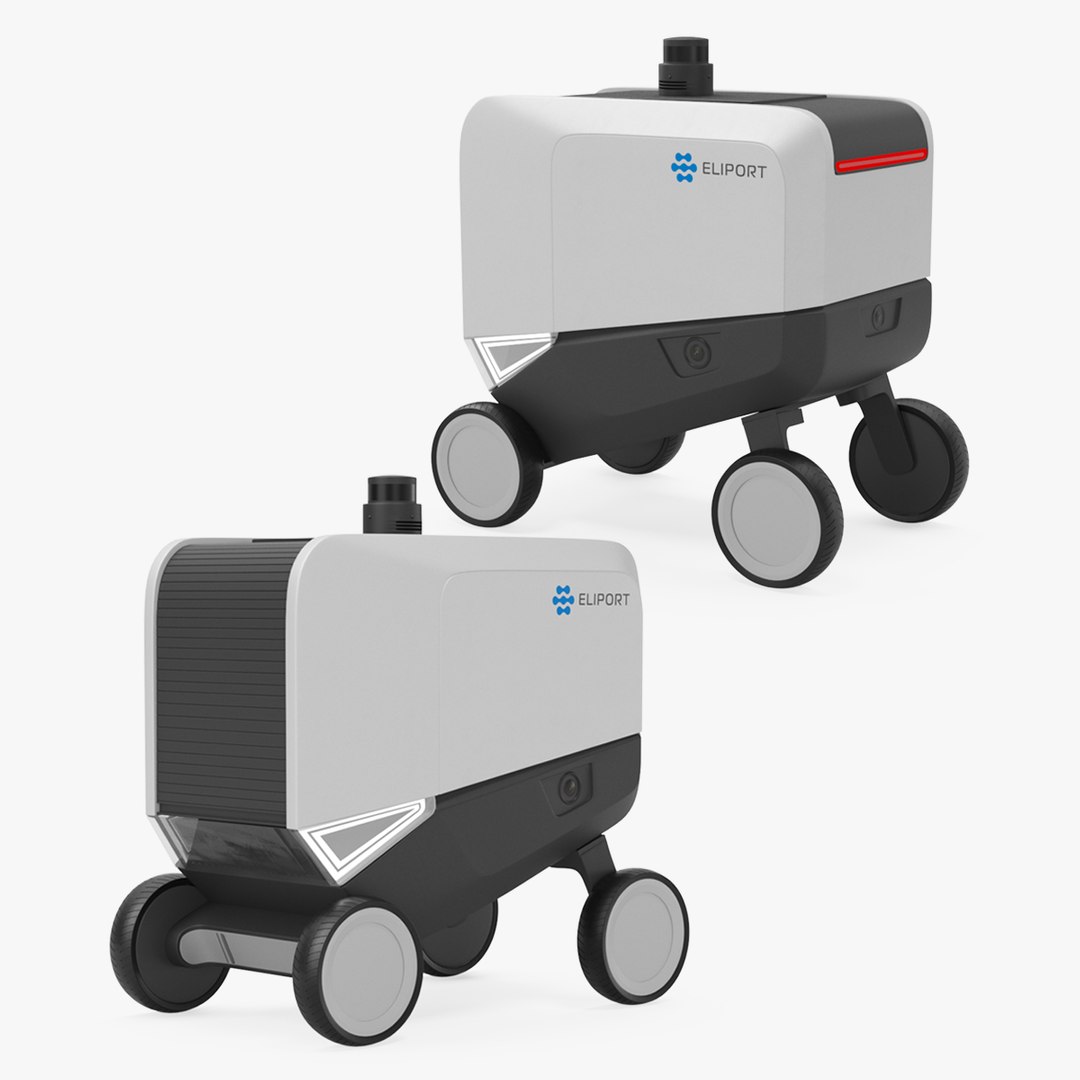 Eliport Delivery robot 3D model - TurboSquid 2093965