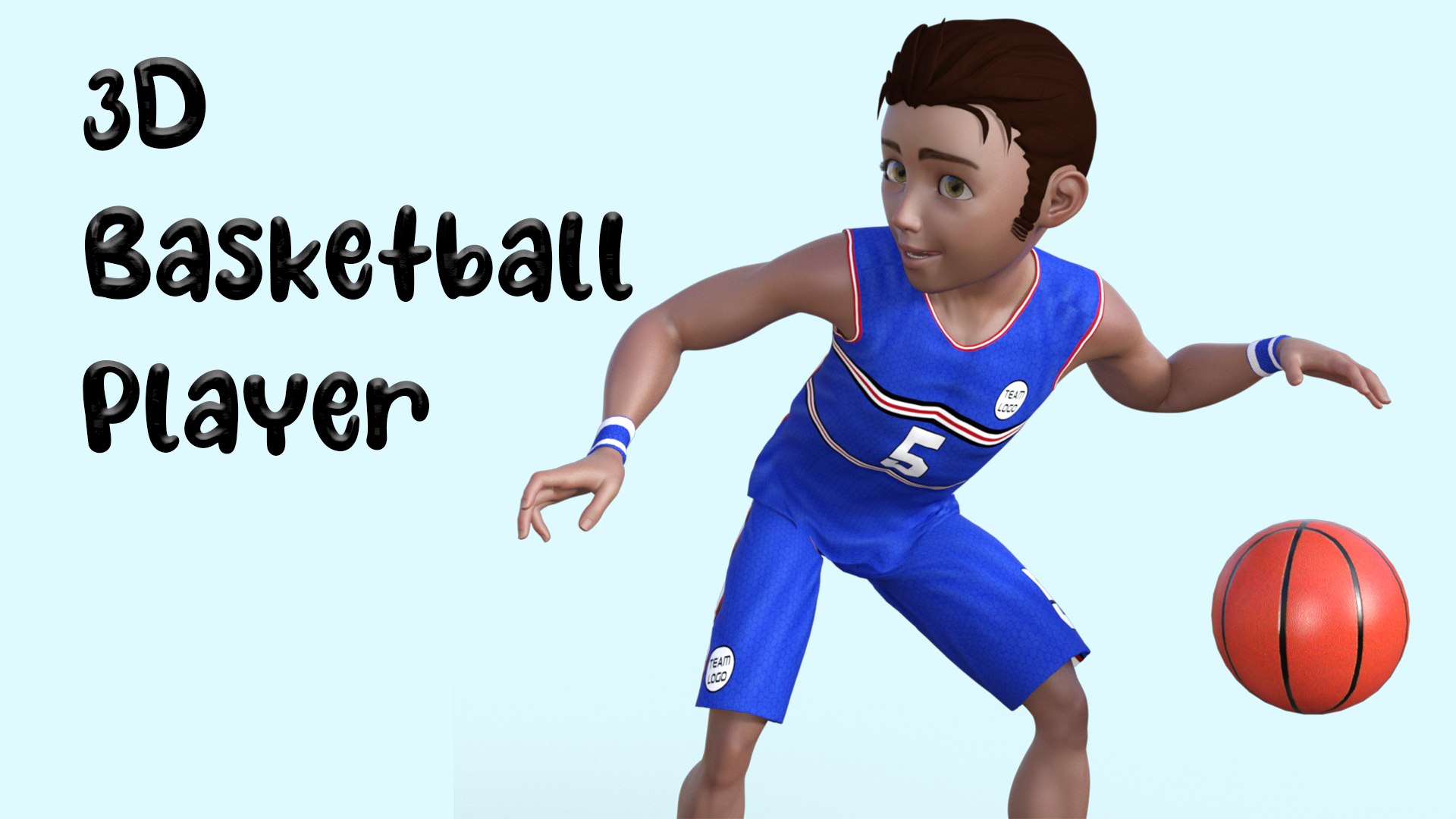 3D Basketball Player 3D Model - TurboSquid 1926052