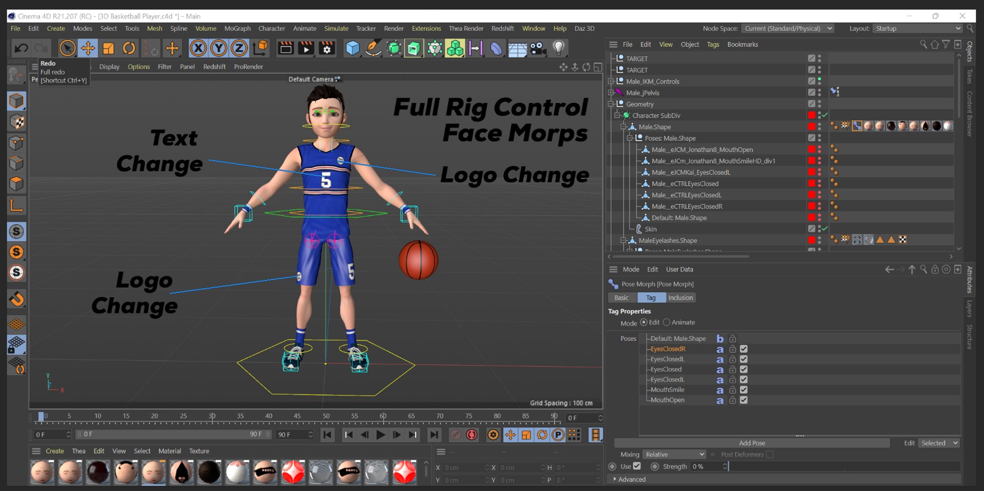 3D Basketball Player 3D Model - TurboSquid 1926052
