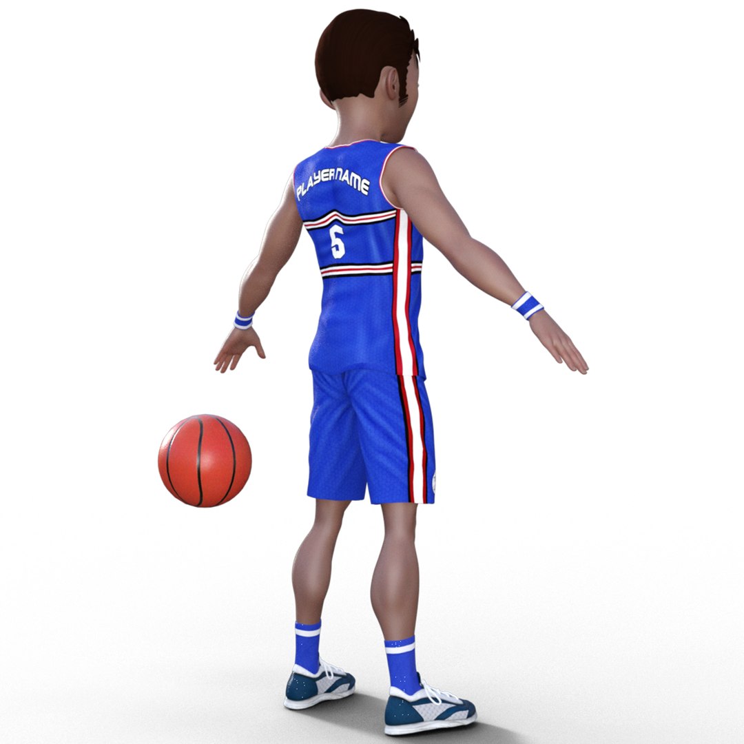 3D Basketball Player 3D Model - TurboSquid 1926052
