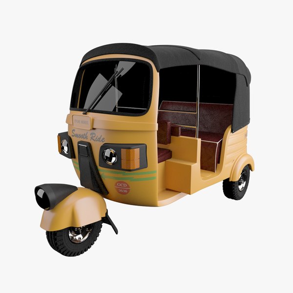 modelo 3d AutoRickshaw High Poly - TurboSquid 1017373