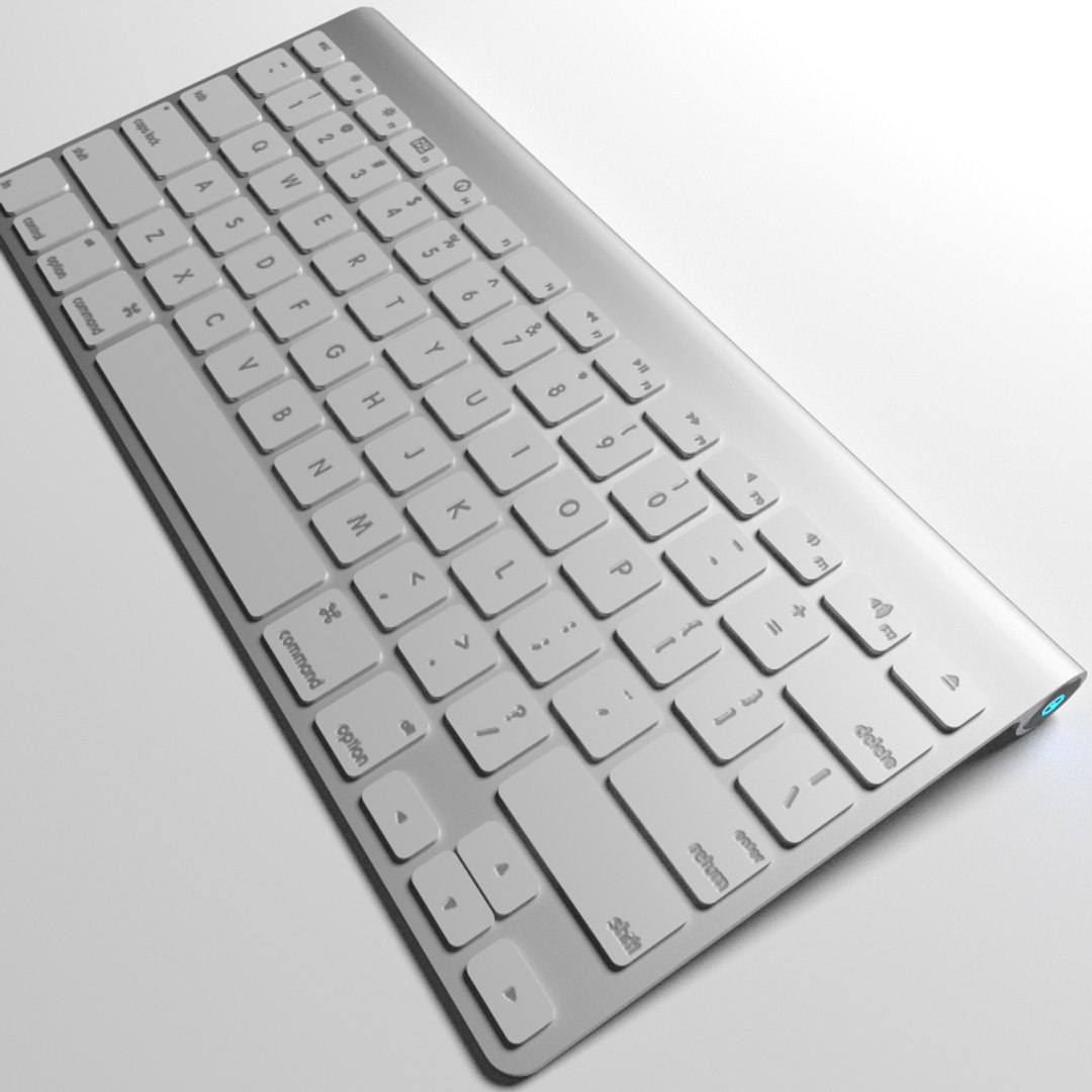 3d Model Keyboard Blender Cycles