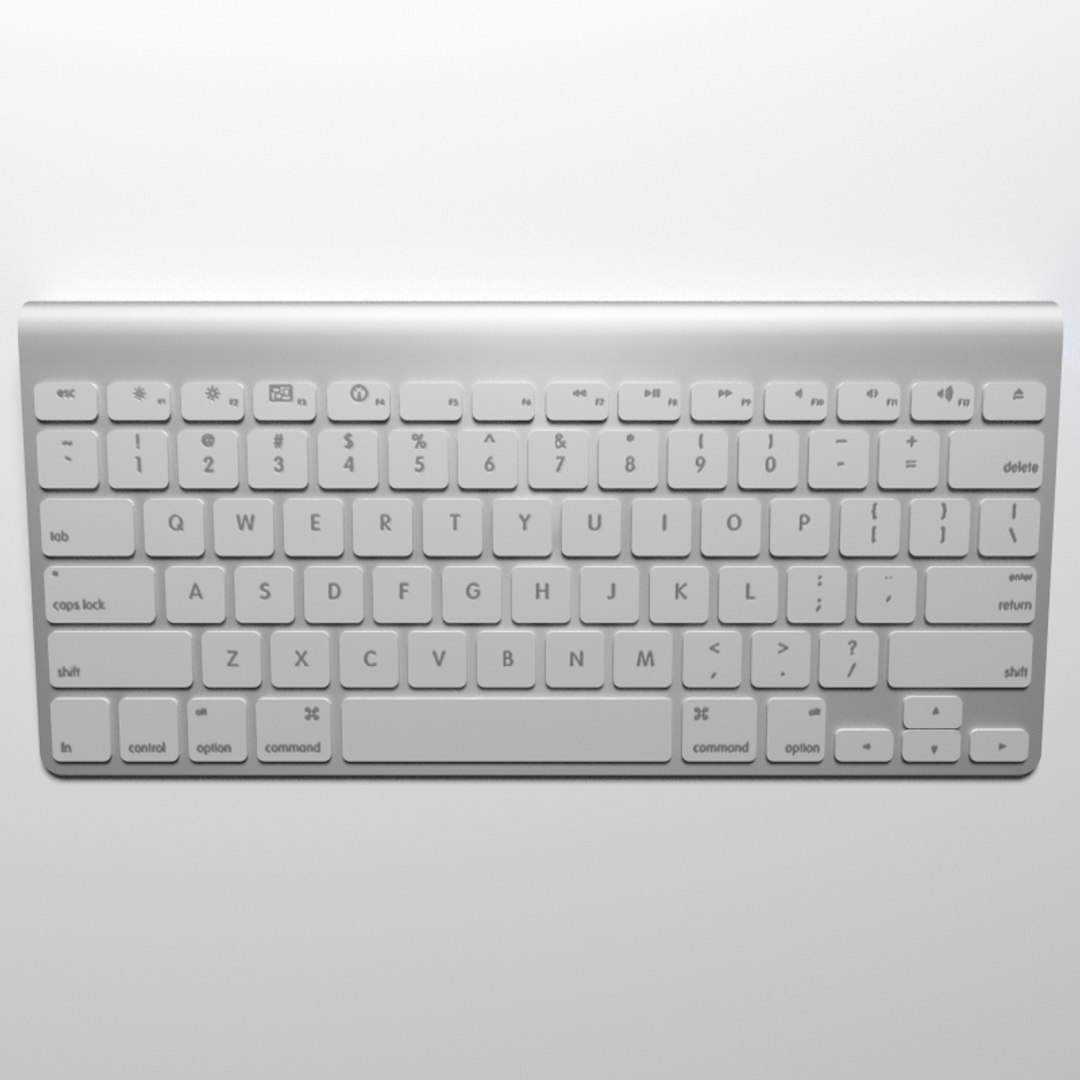 3d Model Keyboard Blender Cycles