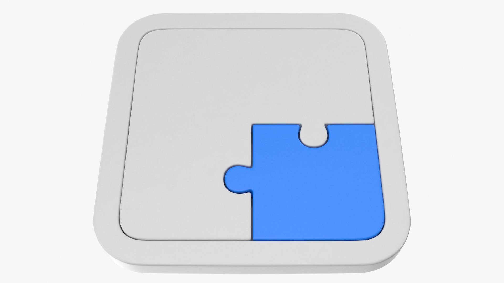 3D puzzle 2 piece - TurboSquid 1644824