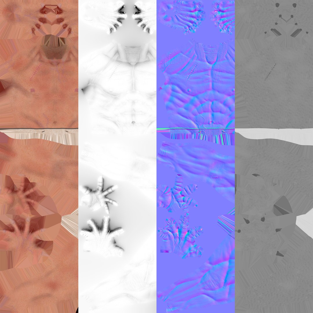 Character Skin 3D Model - TurboSquid 1537635