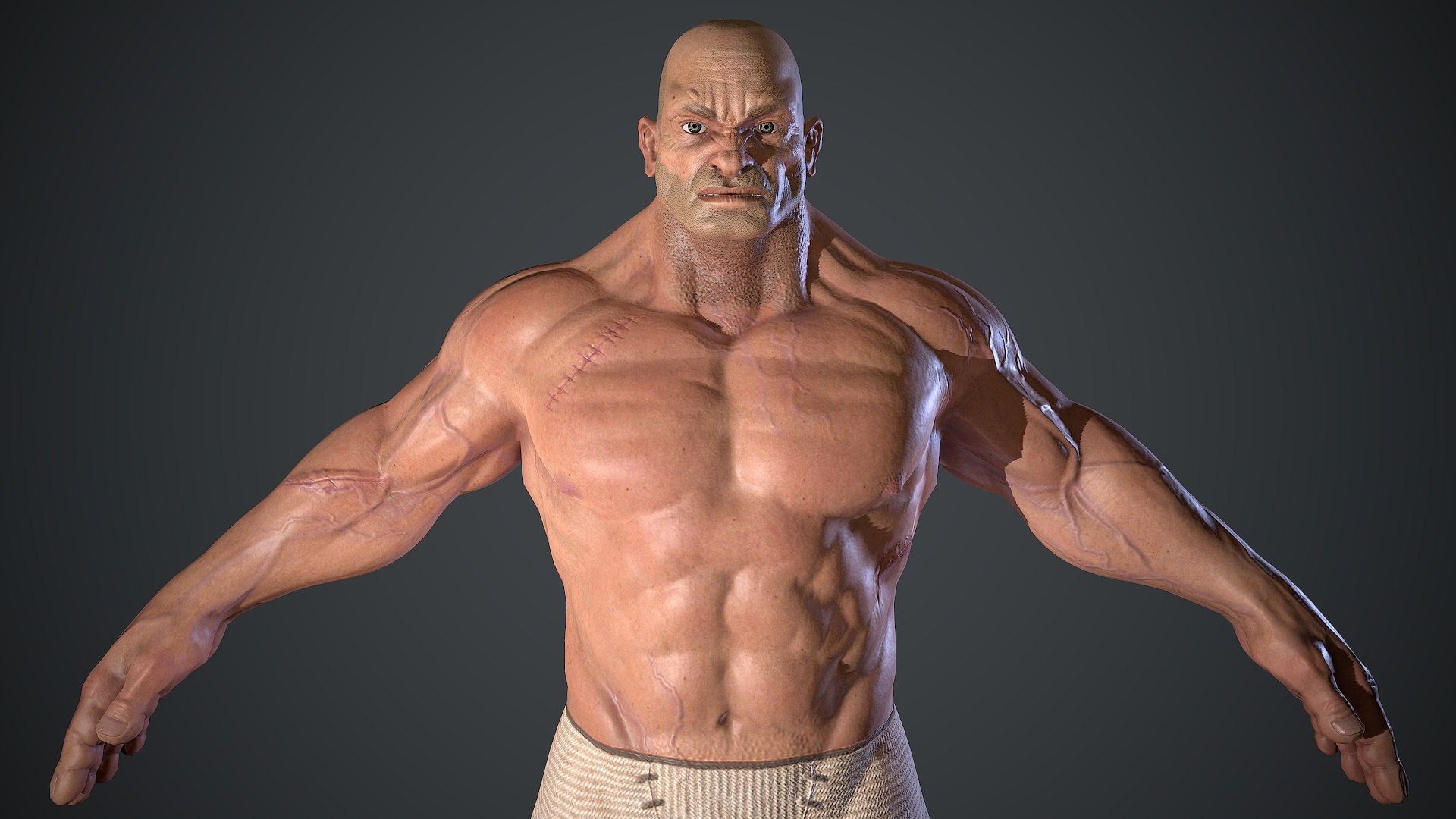 Character Skin 3D Model - TurboSquid 1537635