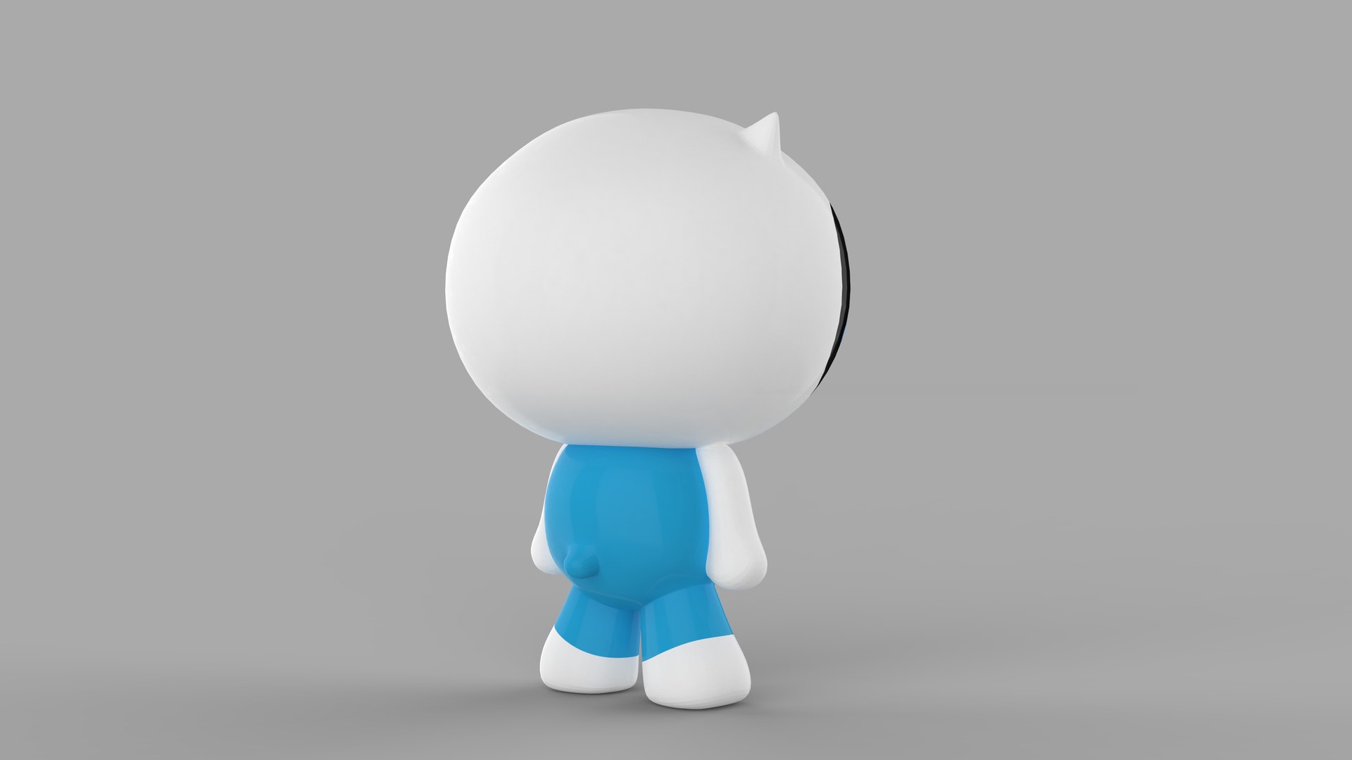 3D Model Vivo Mascot - TurboSquid 1727473