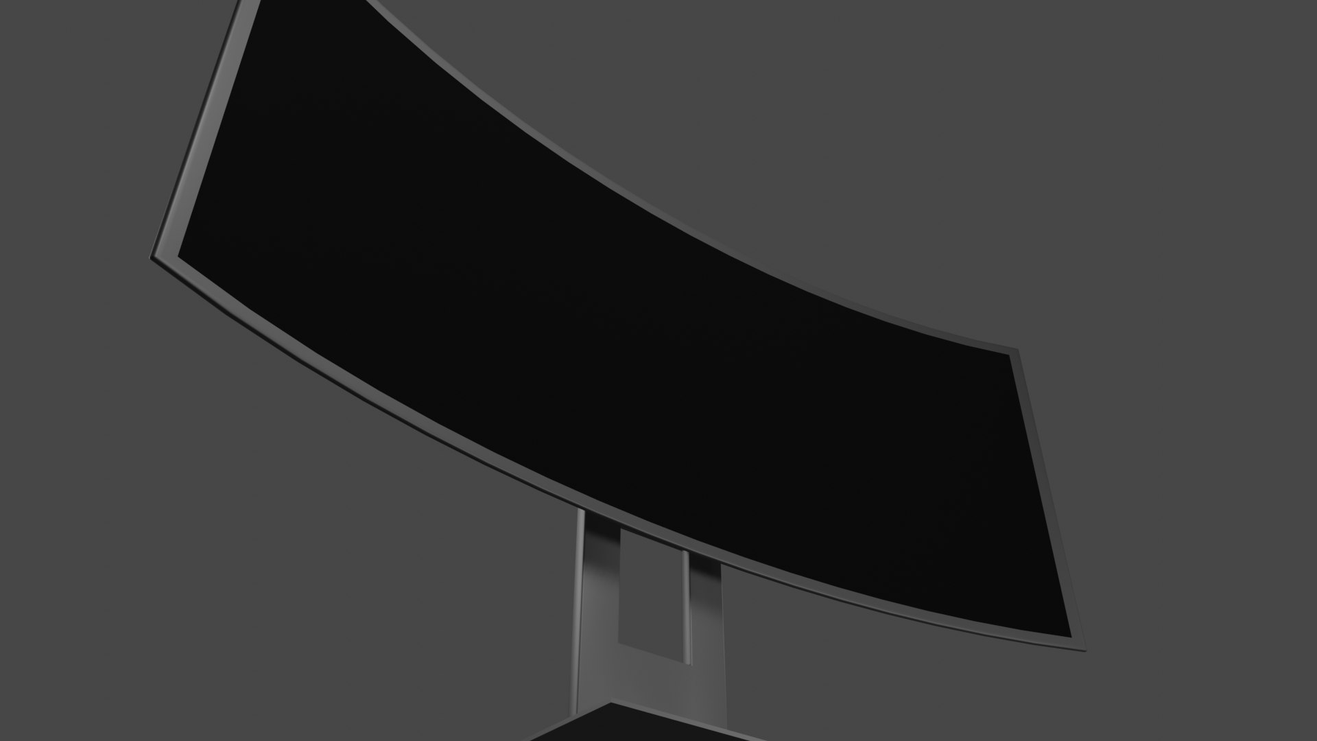 Curved Monitor DIsplay 3D model - TurboSquid 1974407