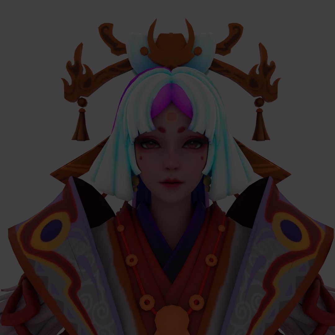 3D Female Character High Poly Model - TurboSquid 2300972