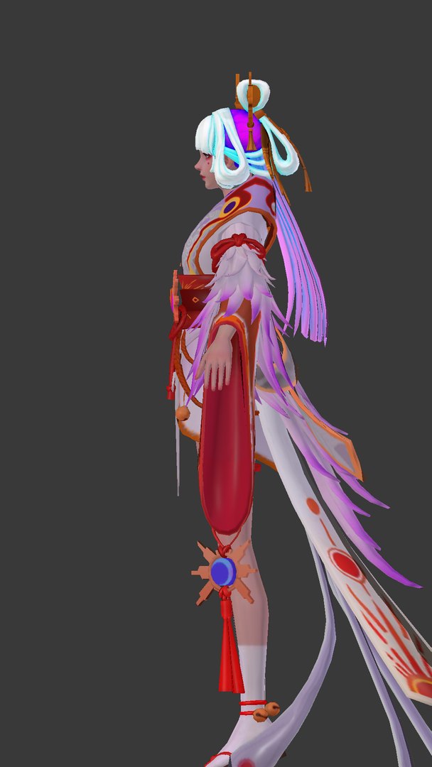 3D Female Character High Poly Model - TurboSquid 2300972