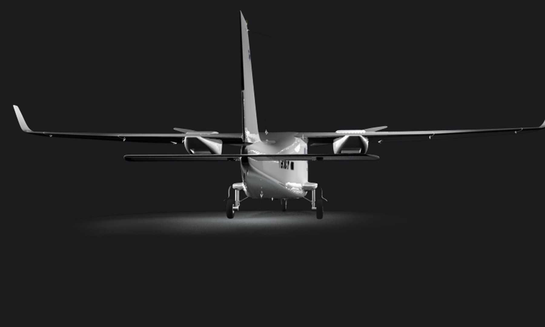 3d Tecnam P2006t Model