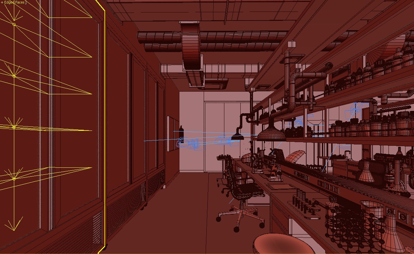 3D Medical Laboratory Interior model - TurboSquid 2083179
