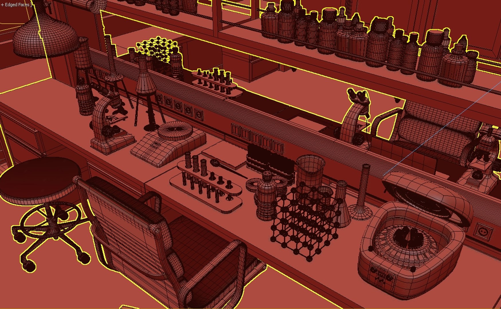 3D Medical Laboratory Interior model - TurboSquid 2083179