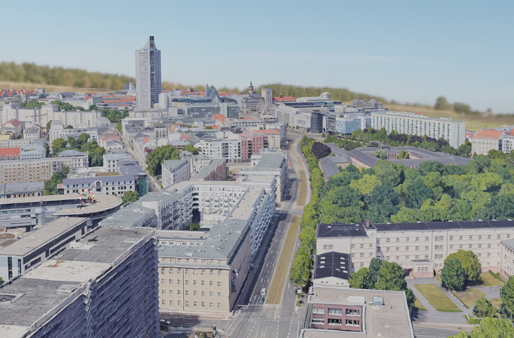 3D Low Poly Model Of Leipzig City - TurboSquid 2212493