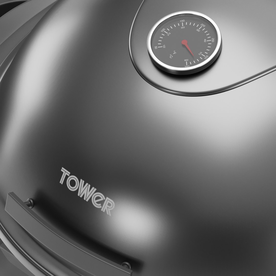 TOWER XL Electric BBQ Grill model - TurboSquid 2017271