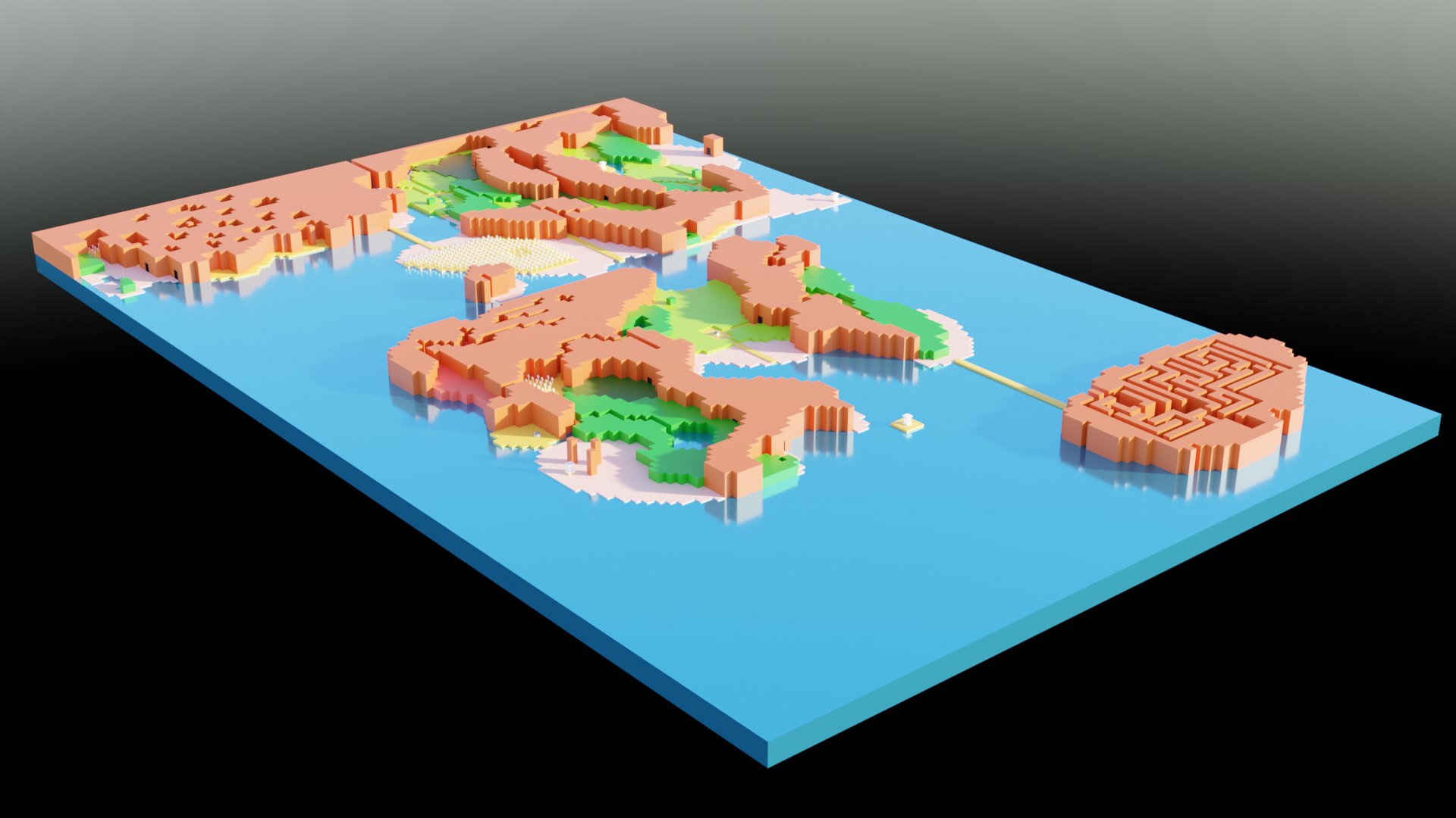 The Legend Of Zelda Adventure Of Link 3D Model - TurboSquid 2024883