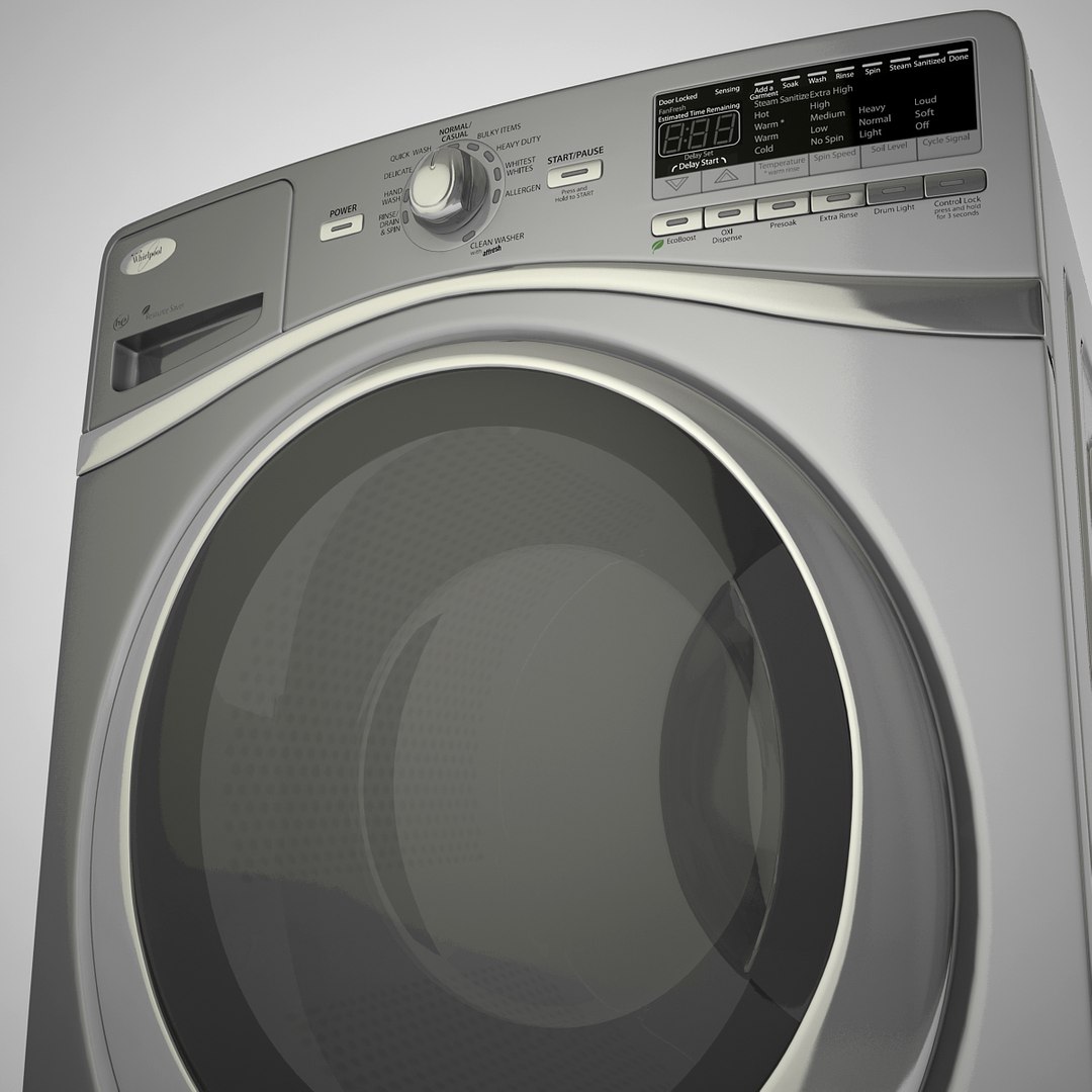Washing Machine 3d Max