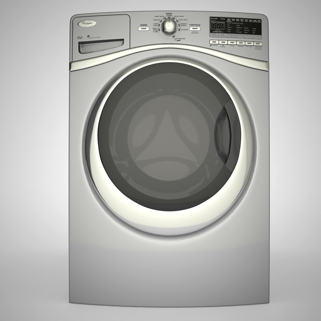 Washing Machine 3d Max
