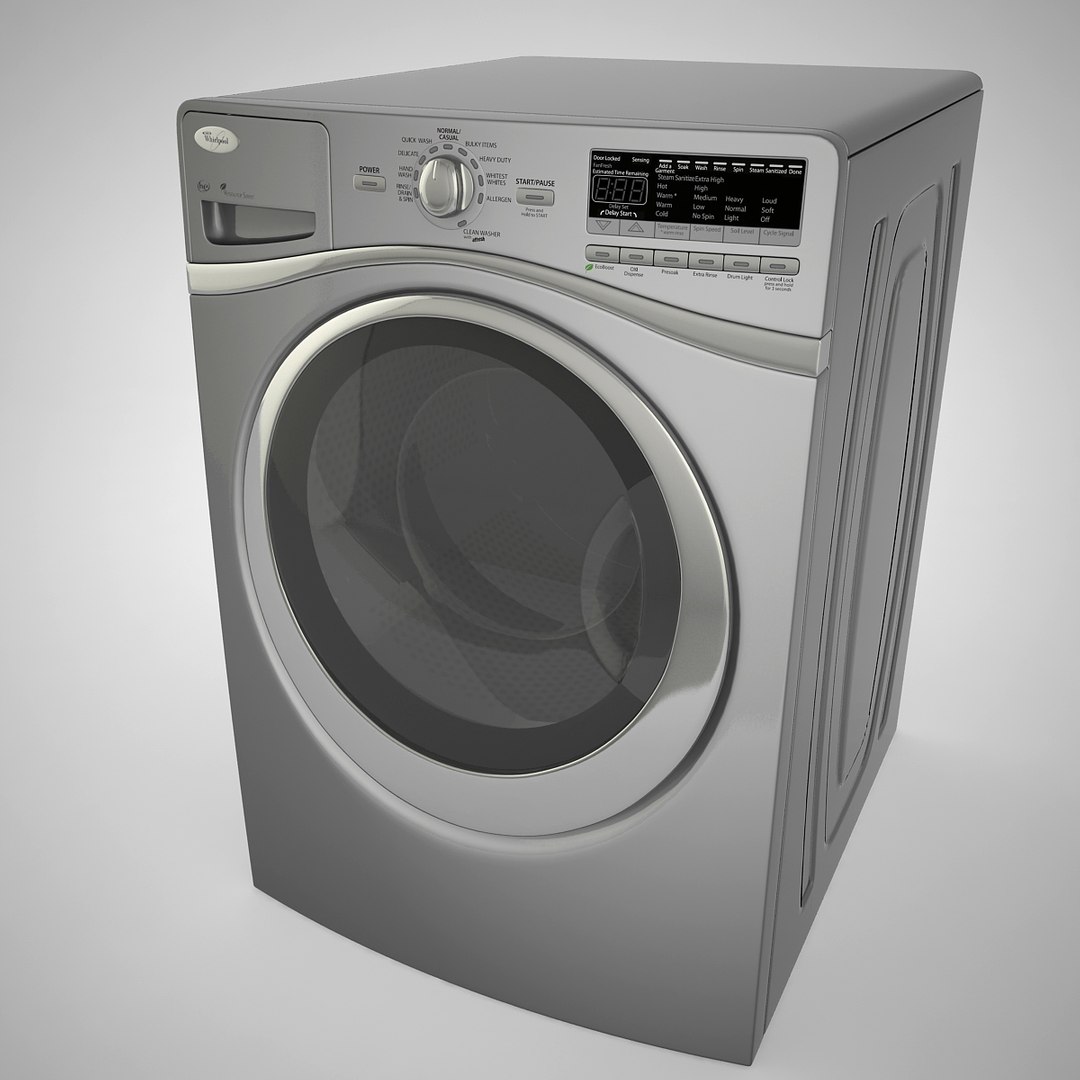 Washing Machine 3d Max