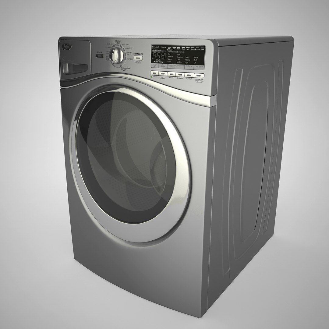 Washing Machine 3d Max