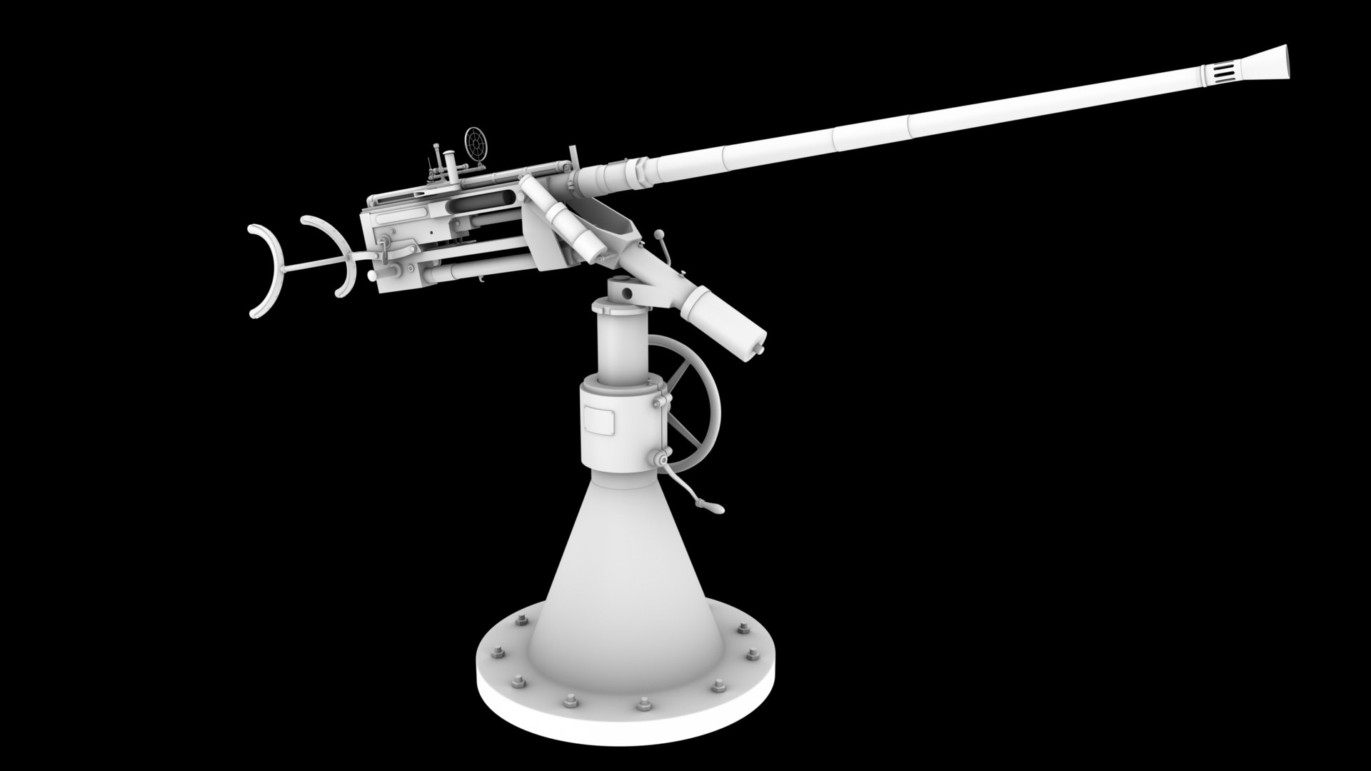 Flak 30 Anti-aircraft Guns 3D Model - TurboSquid 1543908