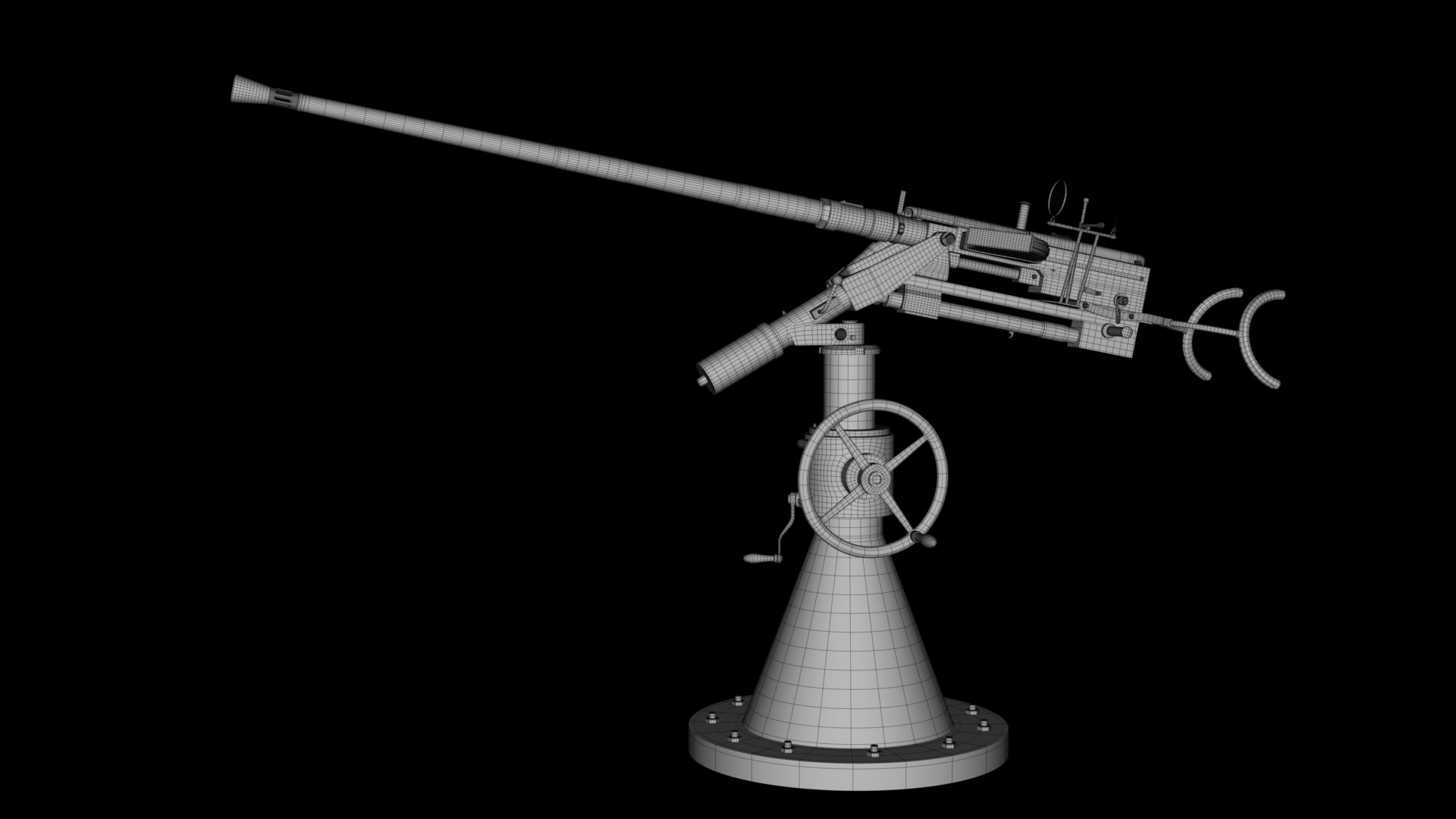 Flak 30 Anti-aircraft Guns 3D Model - TurboSquid 1543908