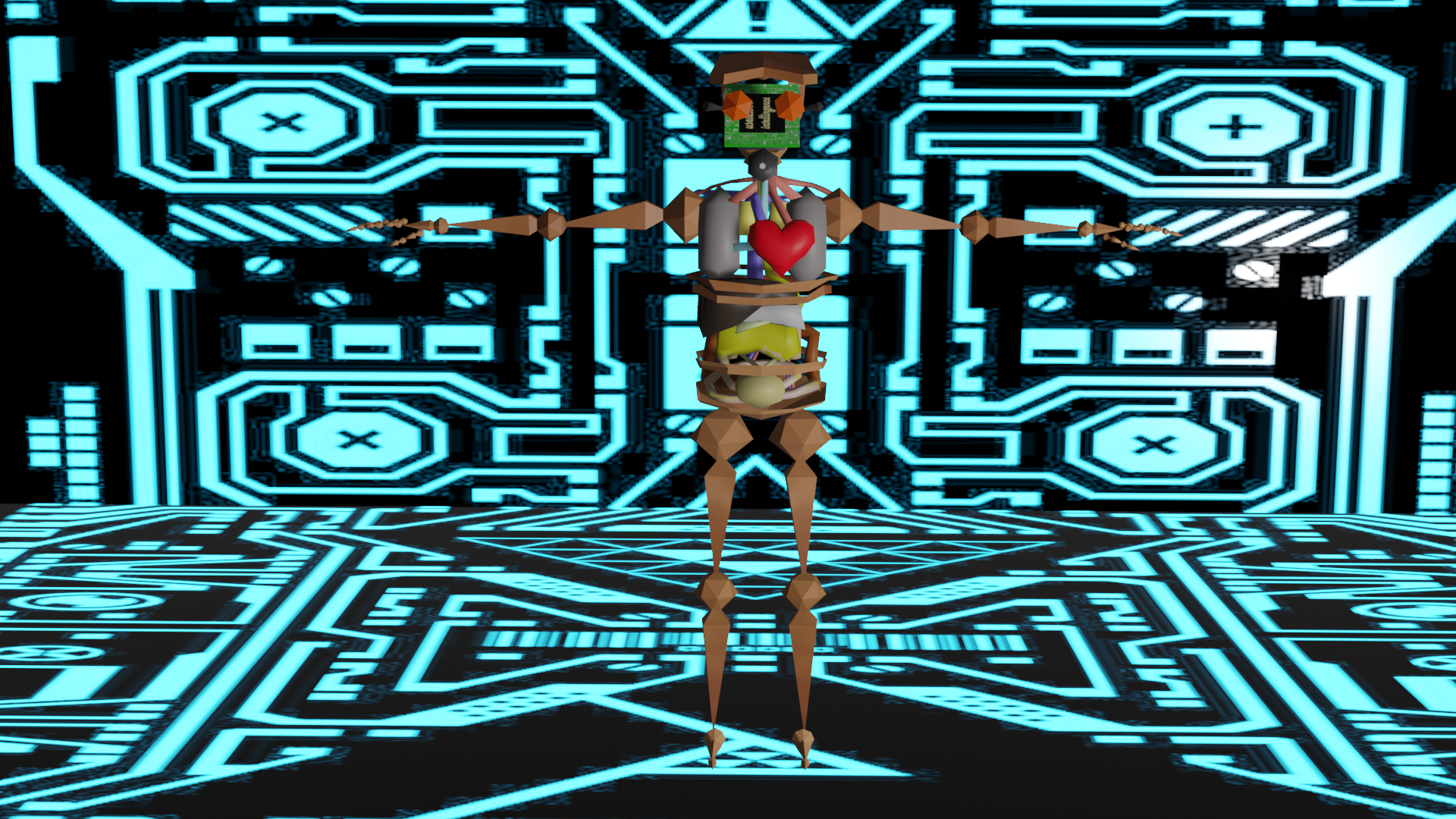 Humandroid Model - TurboSquid 2258000