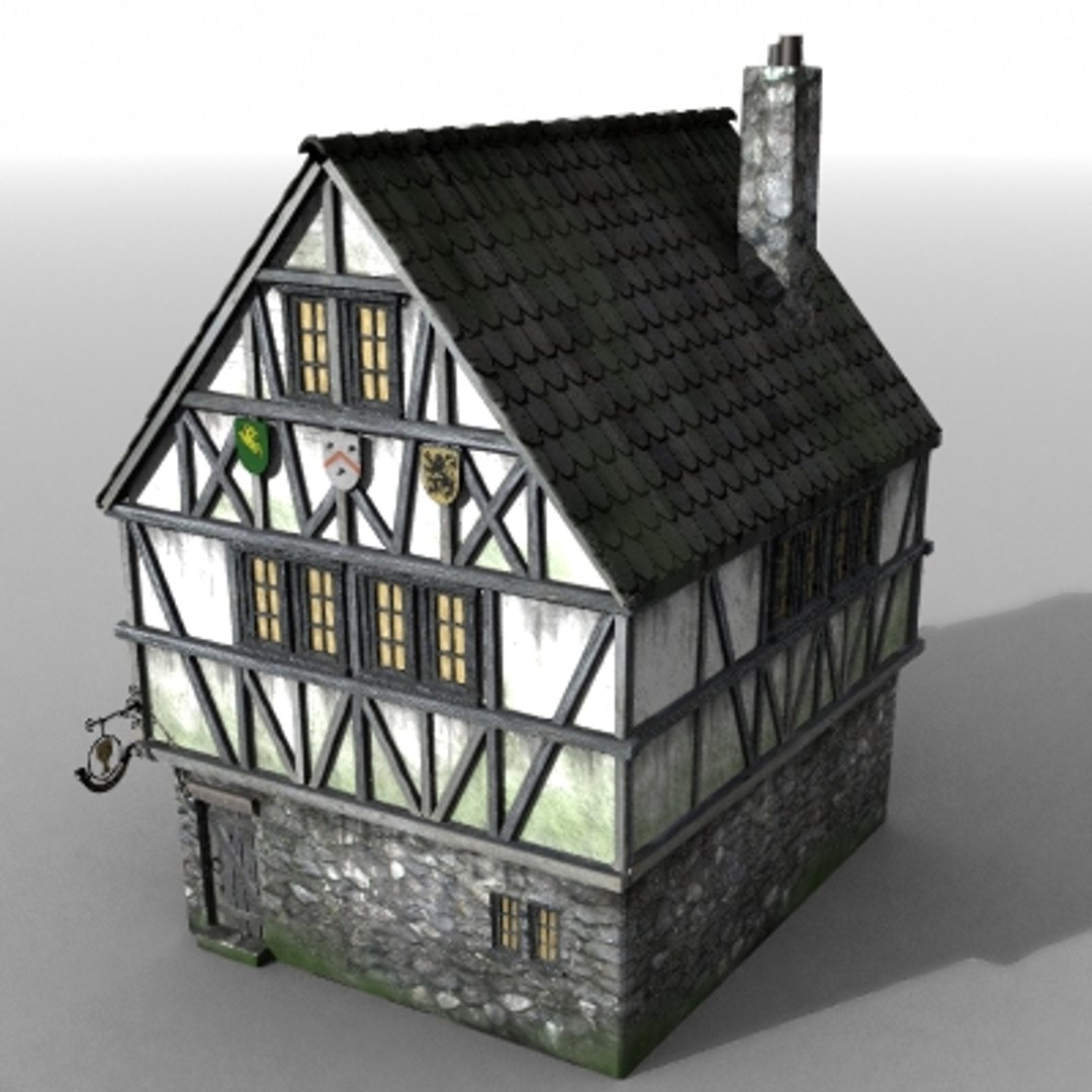 3ds Max Medieval Building