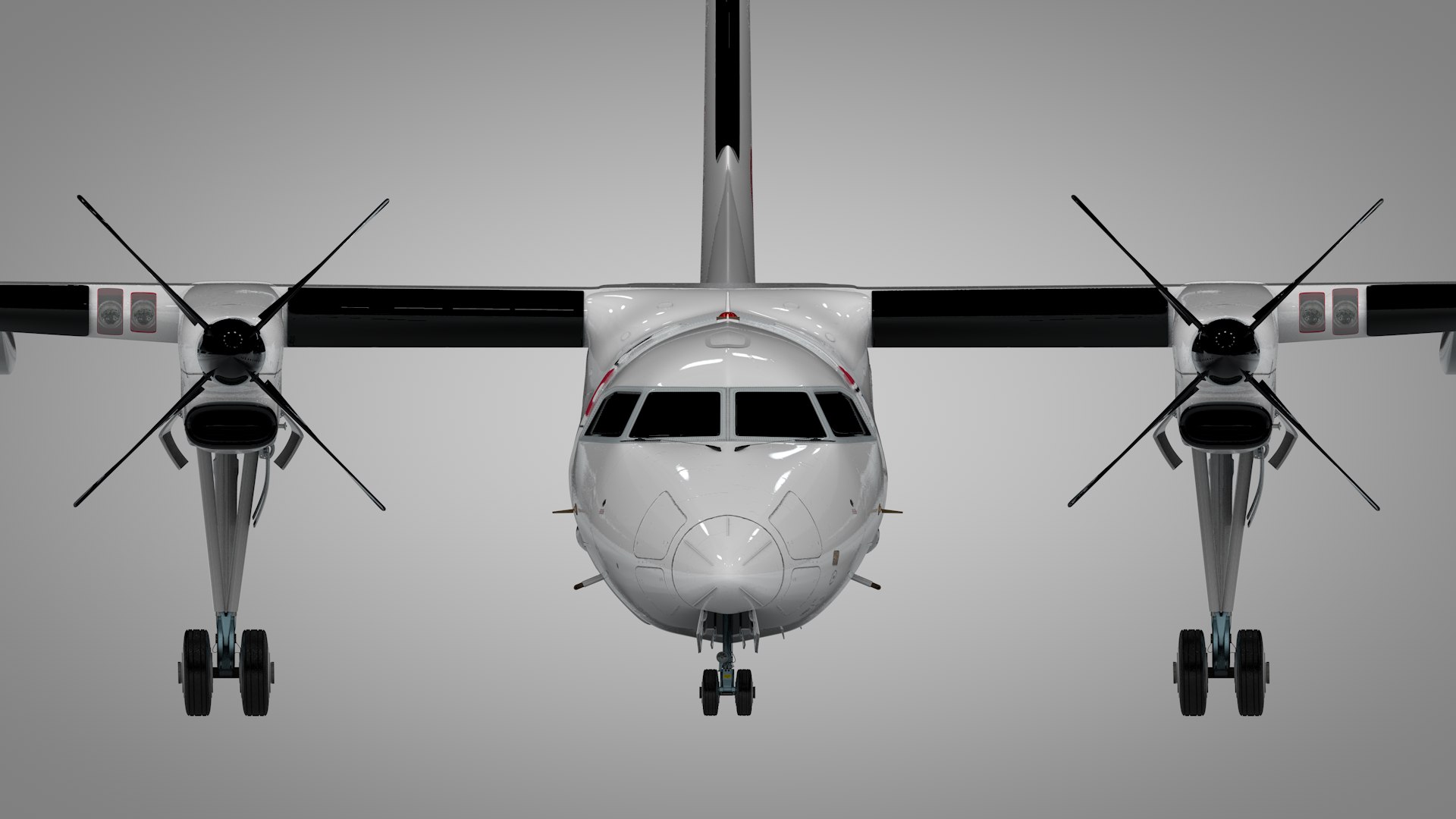 Cemair Bombardier De Havilland Canada DHC-8 Q300 Dash 8 L1670 3D ...