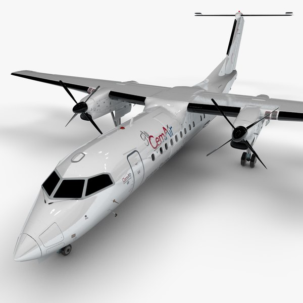 Cemair Bombardier De Havilland Canada DHC-8 Q300 Dash 8 L1670 3D ...