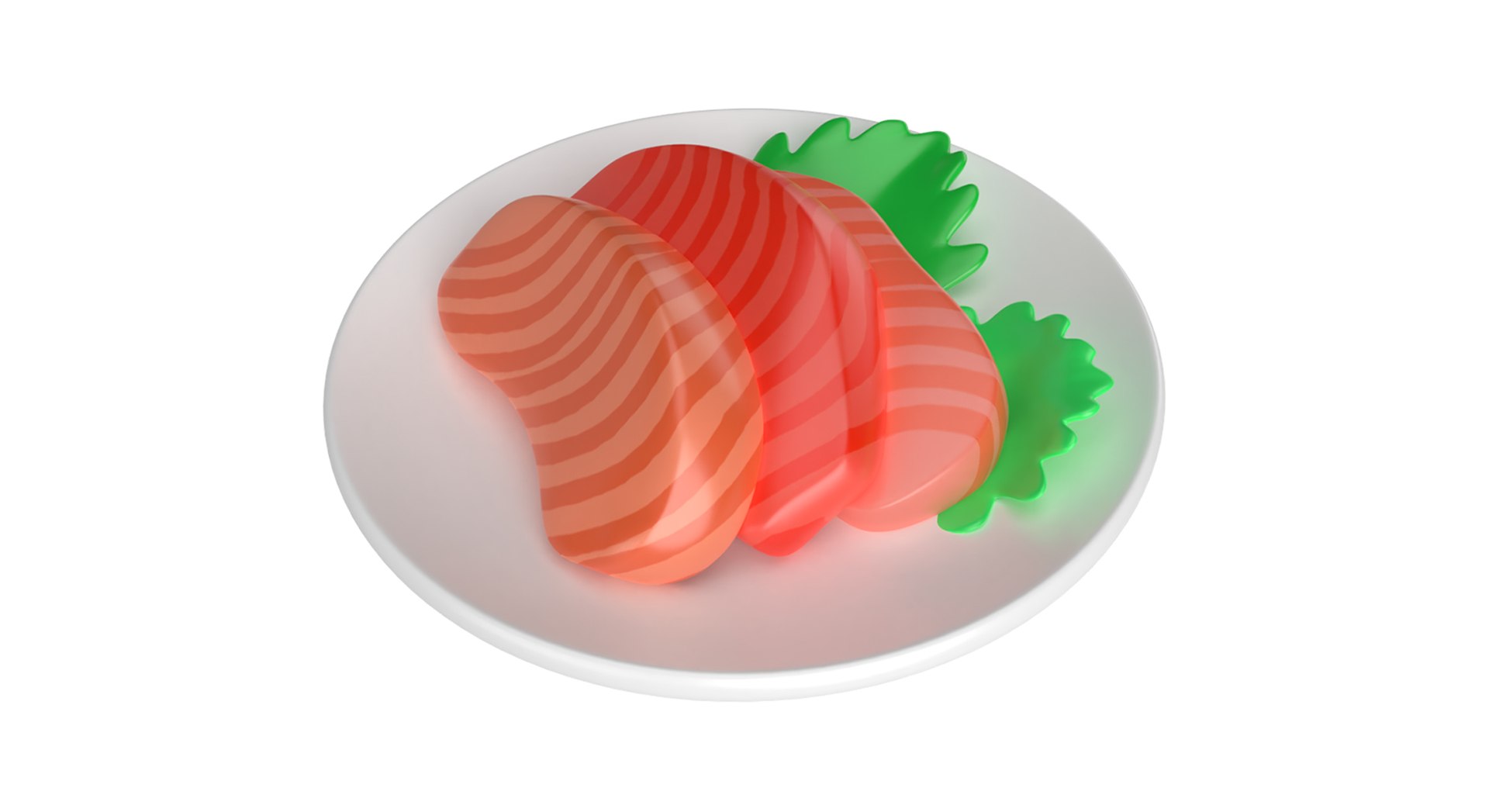 3D Cartoon Sashimi - TurboSquid 1967677