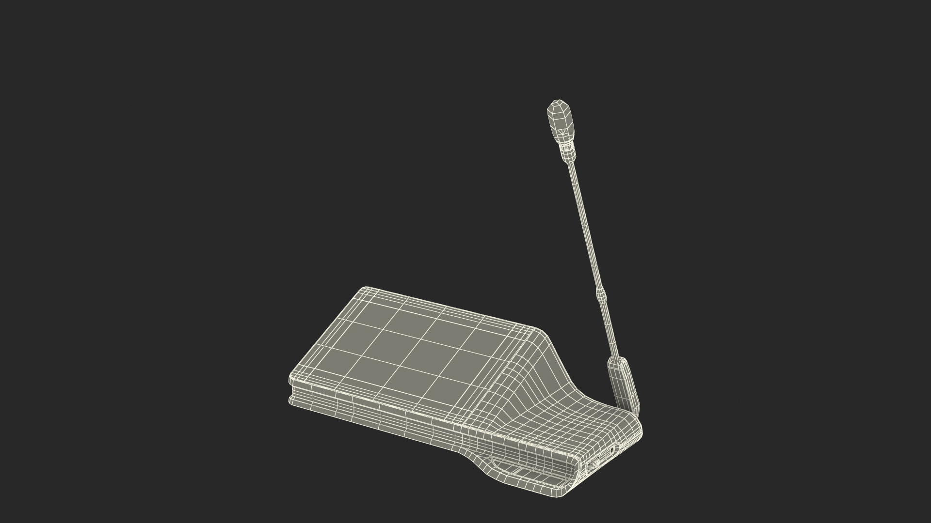 3D Conference Multimedia Device With Stem Microphone - TurboSquid 1797865